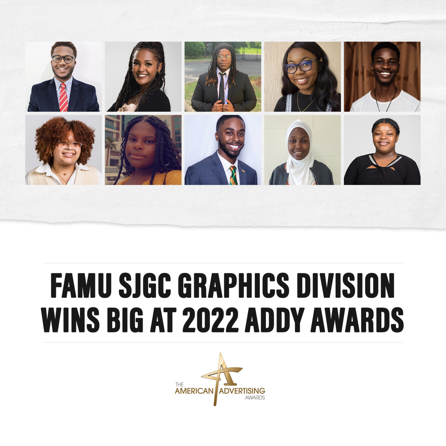 FAMU SJGC Graphics Division wins gold at 2022 Local ADDY Awards ...
